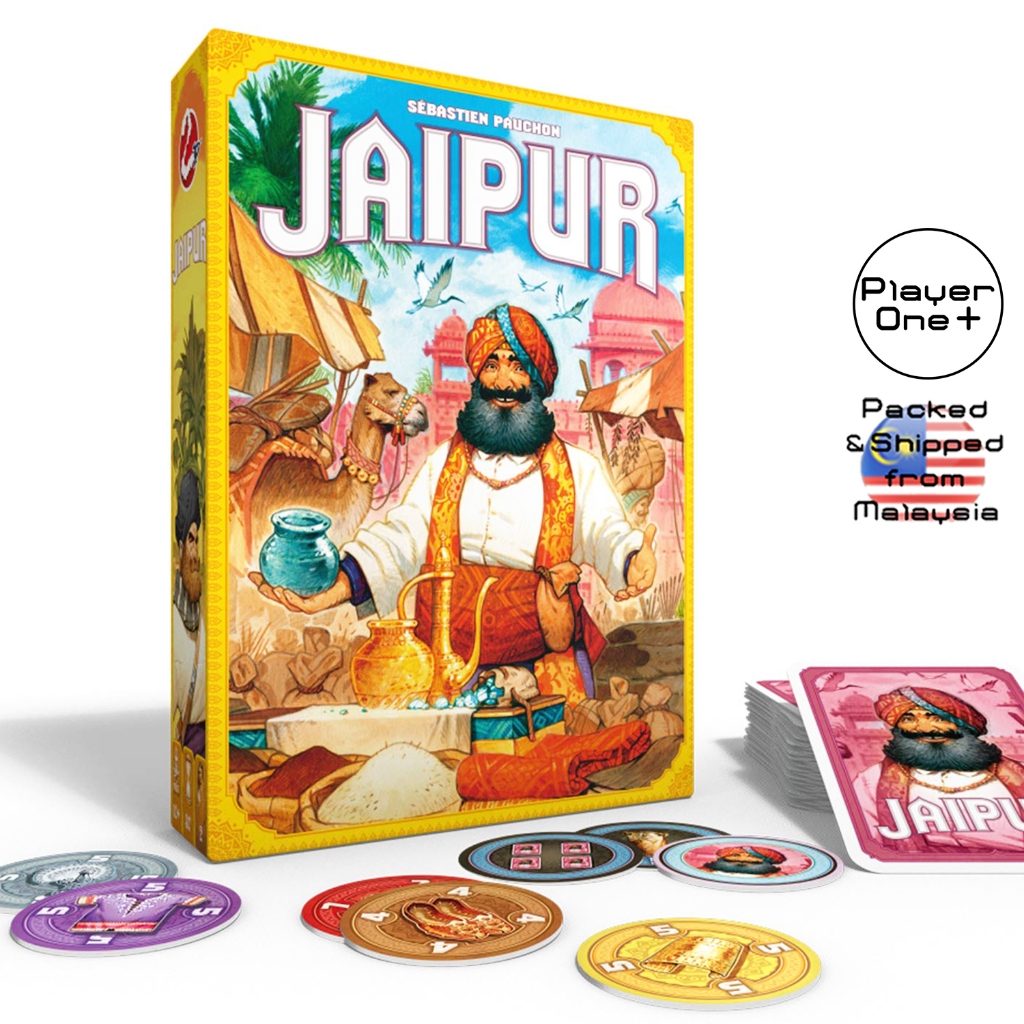Jaipur Board Game Party Strategy Game Family Game Two Player Game ...
