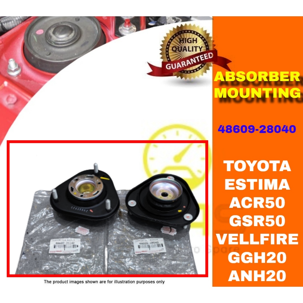 100% TOYOTA ESTIMA ACR50 GSR50 VELLFIRE GGH20 ANH20 FRONT LH / RH 1 PC ...