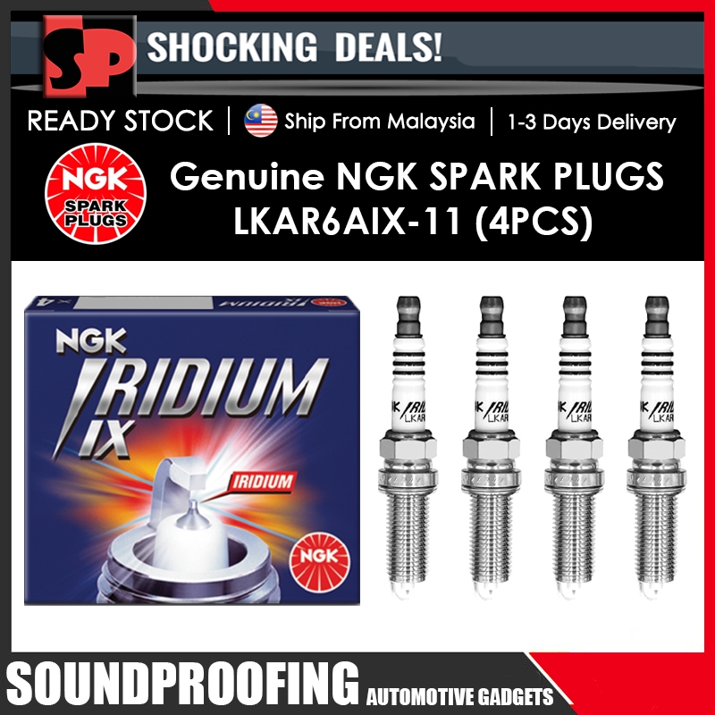 [𝗚𝗘𝗡𝗨𝗜𝗡𝗘] NGK Iridium IX Spark Plug PERODUA BEZZA 1.3/MYVI GEN3 ( LKAR6AIX-11 ) | Shopee Malaysia