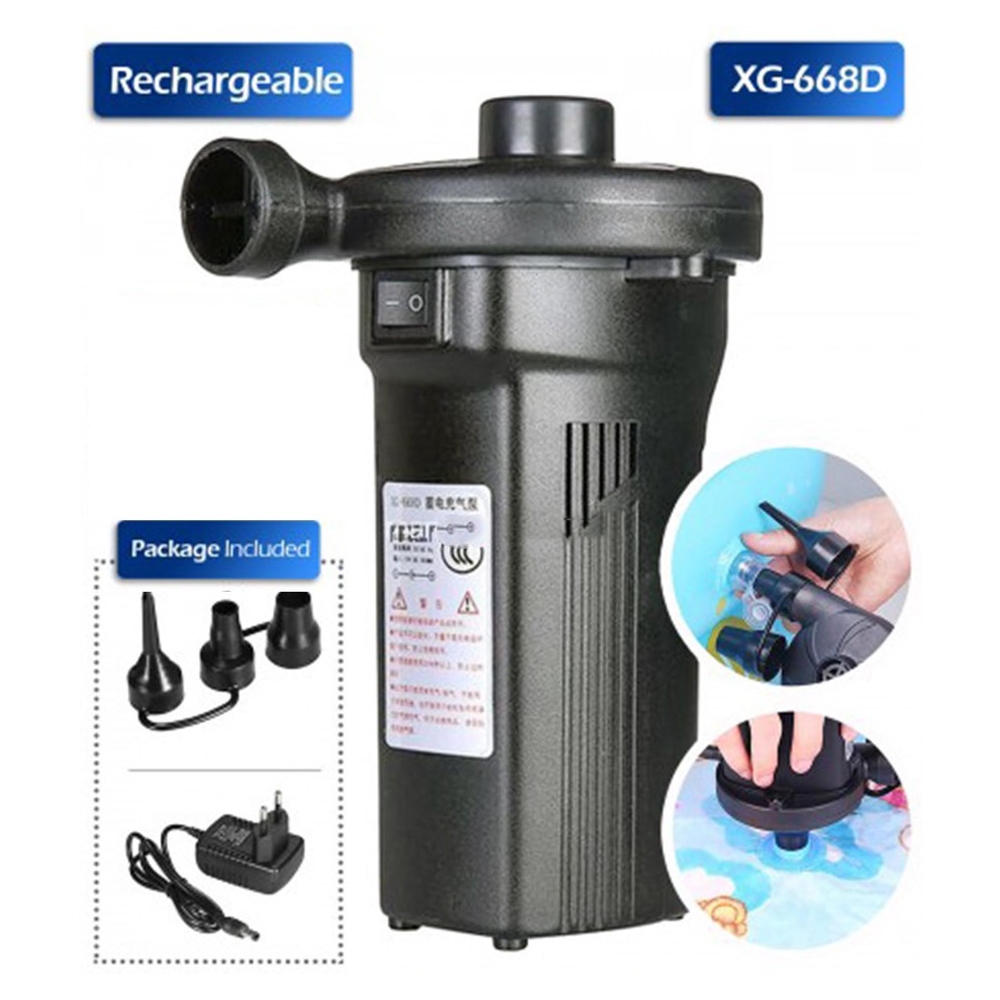 Electric Mini Air Pump Portable USB Inflatable Deflate Swimming Pool ...