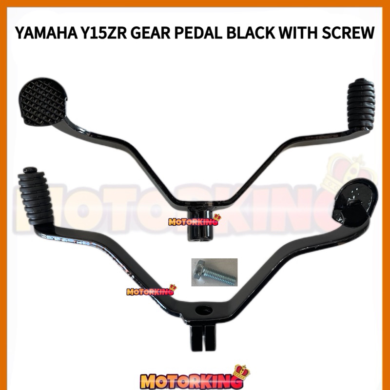 YAMAHA Y15ZR GEAR PEDAL BLACK WITH SCREW PLUG N PLAY Y15ZR GEAR LEVER ...
