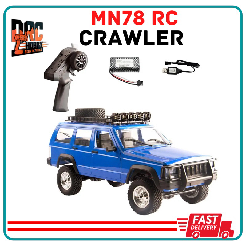 MN78 1:12 Full Scale MN Model RTR Version RC Car 2.4G 4WD | Shopee Malaysia