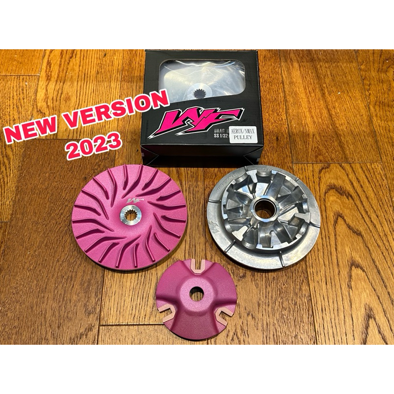 WF RACING PULLEY/ROLLER & SPRING FOR NVX NMAX ESR RED LEO 100%ORIGINAL ...