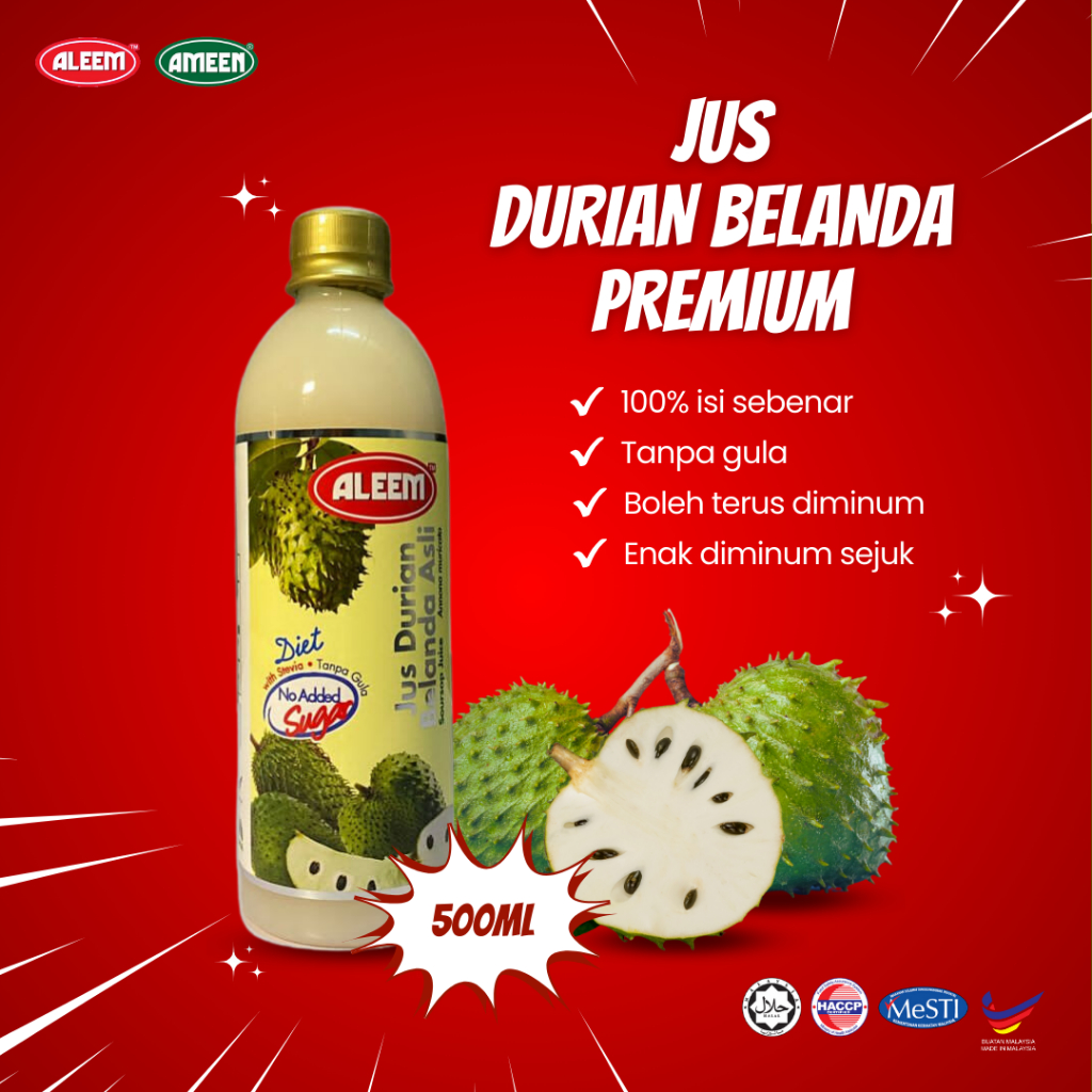 Pati Jus Durian Belanda (Boleh terus diminum. Isi 100%) | Shopee Malaysia