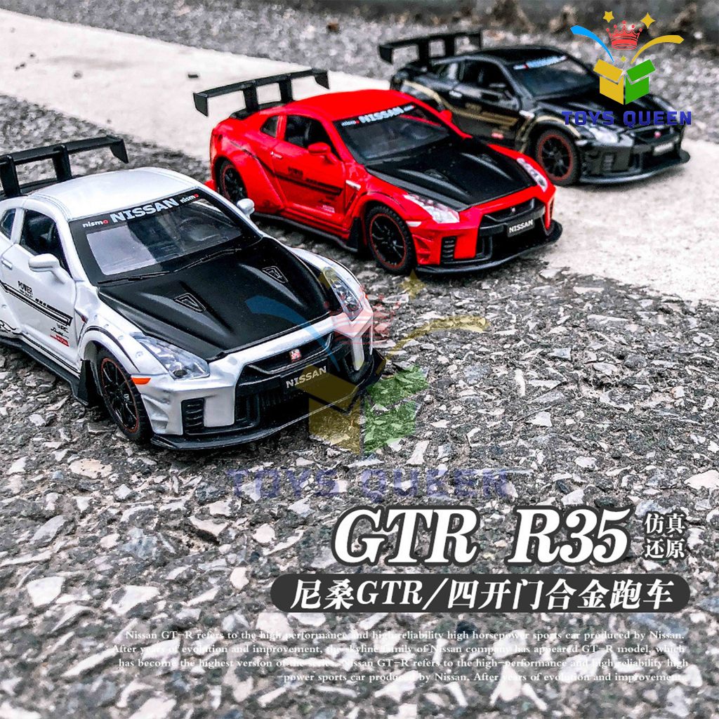 1:32 Nissan GTR-R35 Model Diecast Toy Car Suitable For Gits/Collection ...