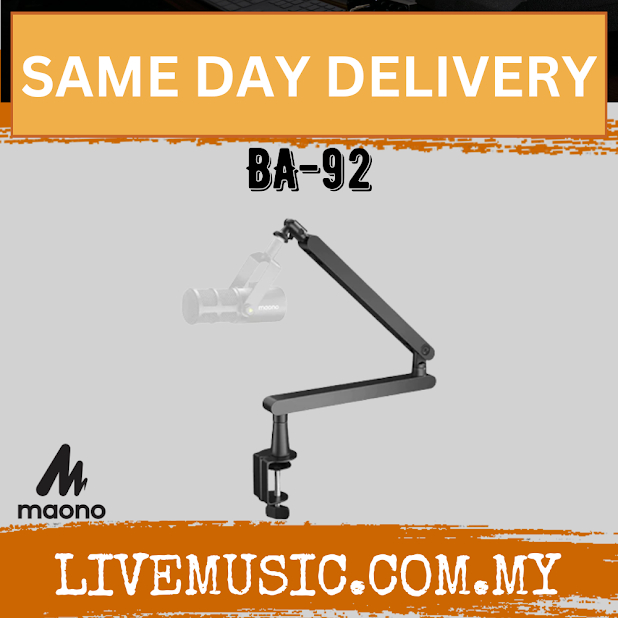 Maono BA92 Microphone Suspension Boom Arm Stand ( BA-92 / BA 92 ...