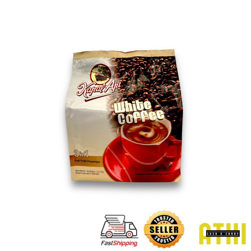 Kapal Api 3 in 1 White Coffee 15 x 37g | Shopee Malaysia