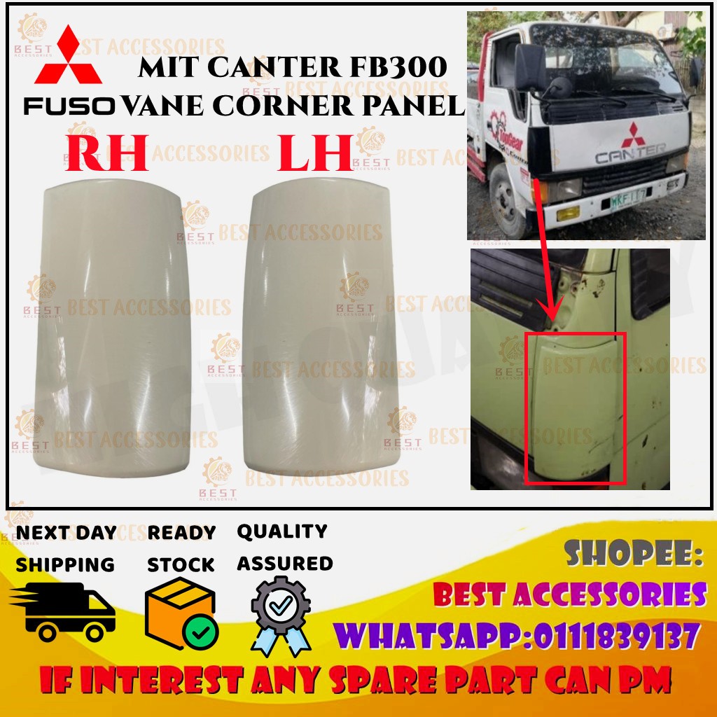 MIT CANTER FB300 VANE CORNER PANEL HIGH QUALITY | Shopee Malaysia