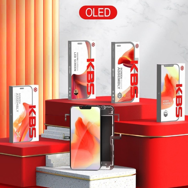 KBS LCD Display Touch Screen Compatible For IP 14 13 12 MINI 11 PRO MAX X XS MAX XR SE 2020 6 6S ...