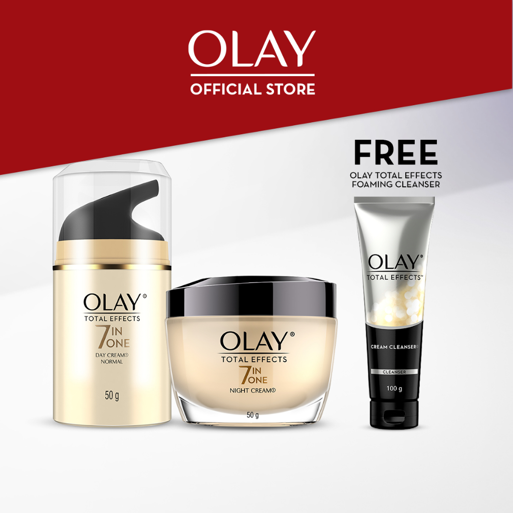 12.12 Special Olay Total Effects Day & Night Regimen Bundle FREE Olay ...