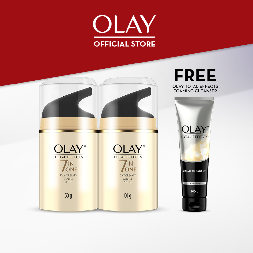 12.12 Special Olay Total Effects 7 In 1 Day Cream Gentle SPF15 50g ...