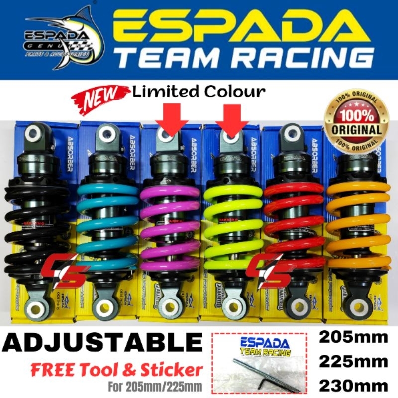 RS150 RSX150 VF3i RFS150 Y16ZR Y16 Y15 Y15ZR LC135 Monoshock Absorber ...