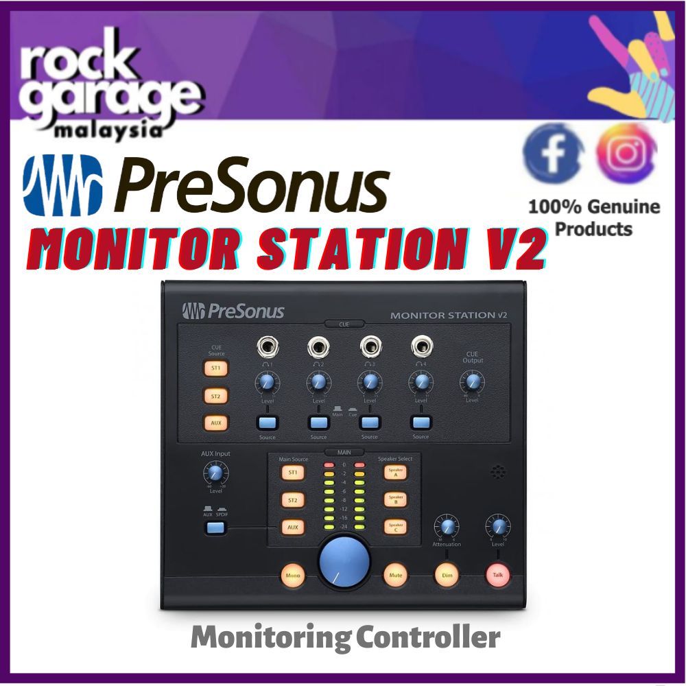 Presonus Monitor Station V2 Monitoring Controller | Shopee Malaysia