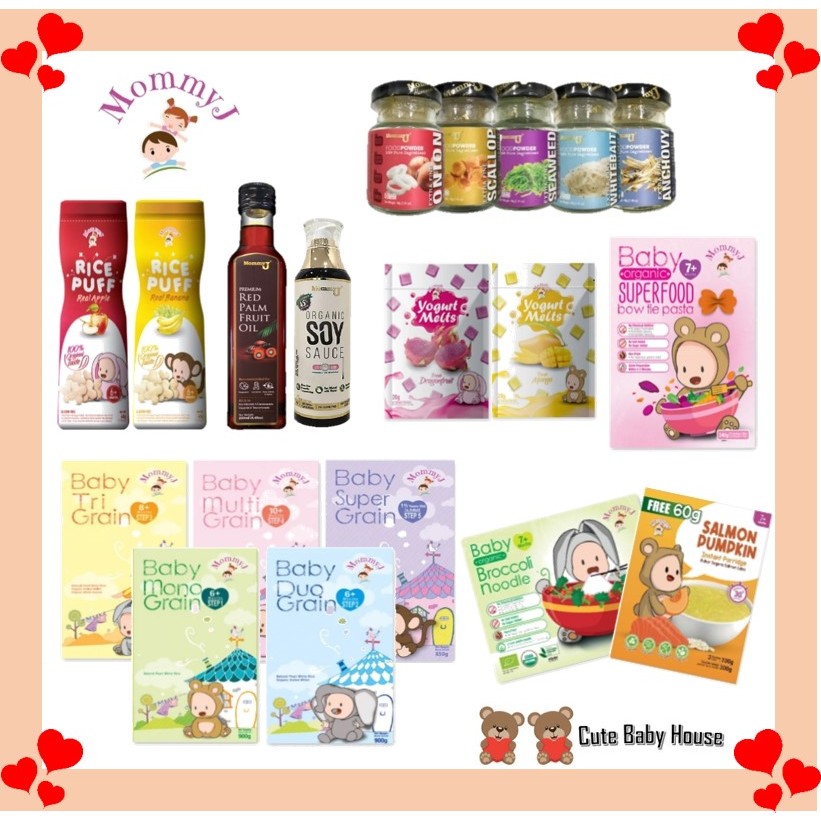 MommyJ Baby Organic Baby Rice /Noodle/ Pasta/SoySauce/Red Palm Oil ...