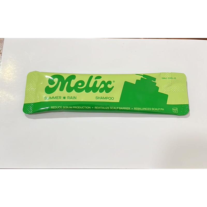 【buy 10 free 1】MELIX SHAMPOO AND CONDITIONER TRAVEL PACK 10ml (new ...