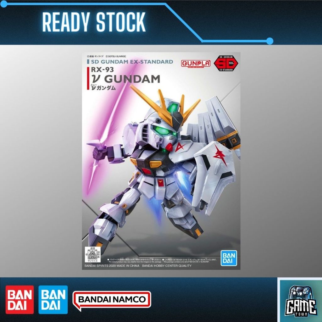 Bandai SD EX-Standard 016 RX-93 Nu Gundam | Shopee Malaysia