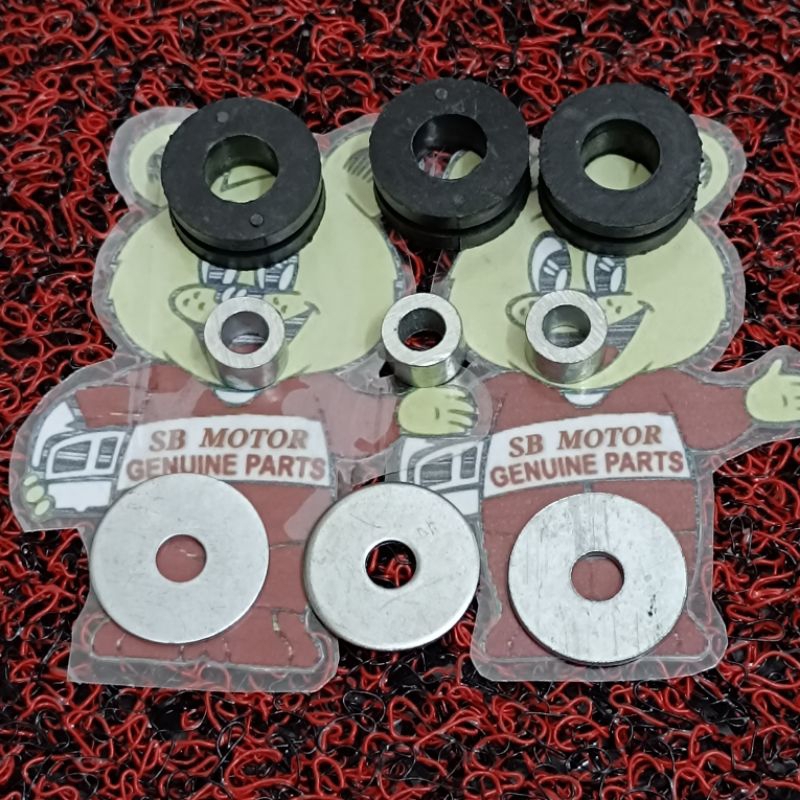 HONDA WAVE125 HANDLE LOWER RUBBER HANDLE SETTING DAMPER WITH BUSH ...