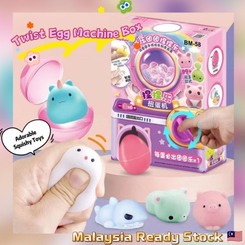 Capsule Toys Box Twisting Egg Machine Mesin Capit Mini Murah Gift for ...
