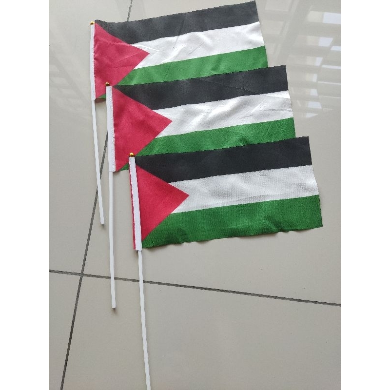 BENDERA TANGAN PALESTIN 33cm x 15.5cm READY STOCK MALAYSIA | Shopee ...