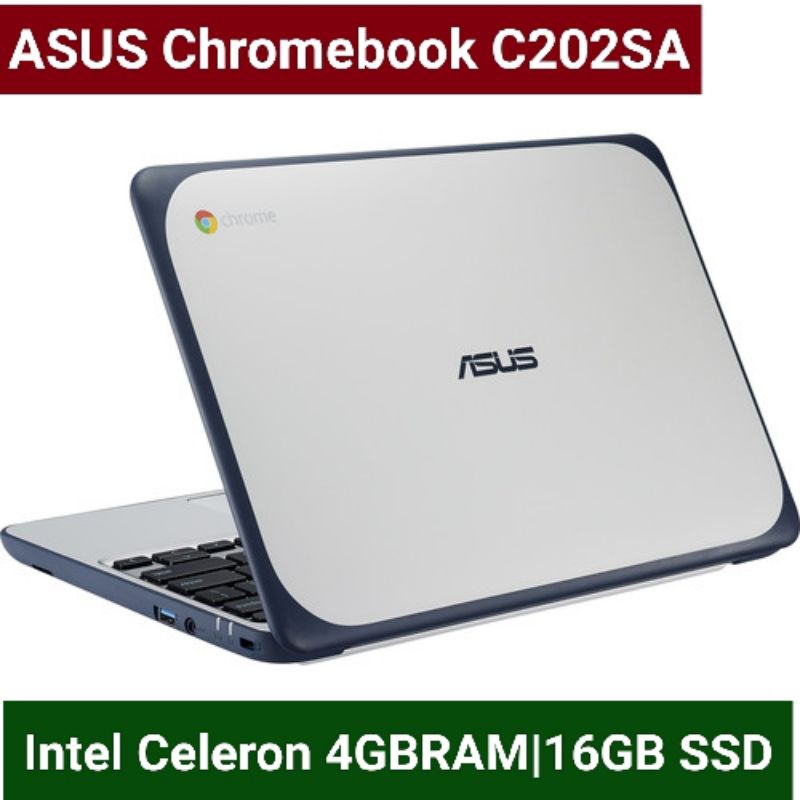 ASUS Chromebook C202S|4GB RAM|16GB SSD | Shopee Malaysia