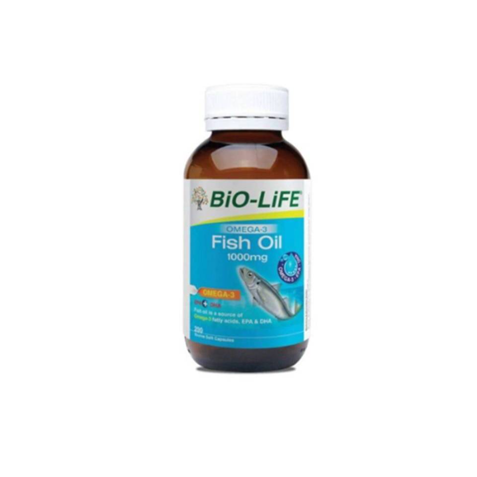 Bio-Life Omega-3 Fish Oil 1000mg 200's | Shopee Malaysia