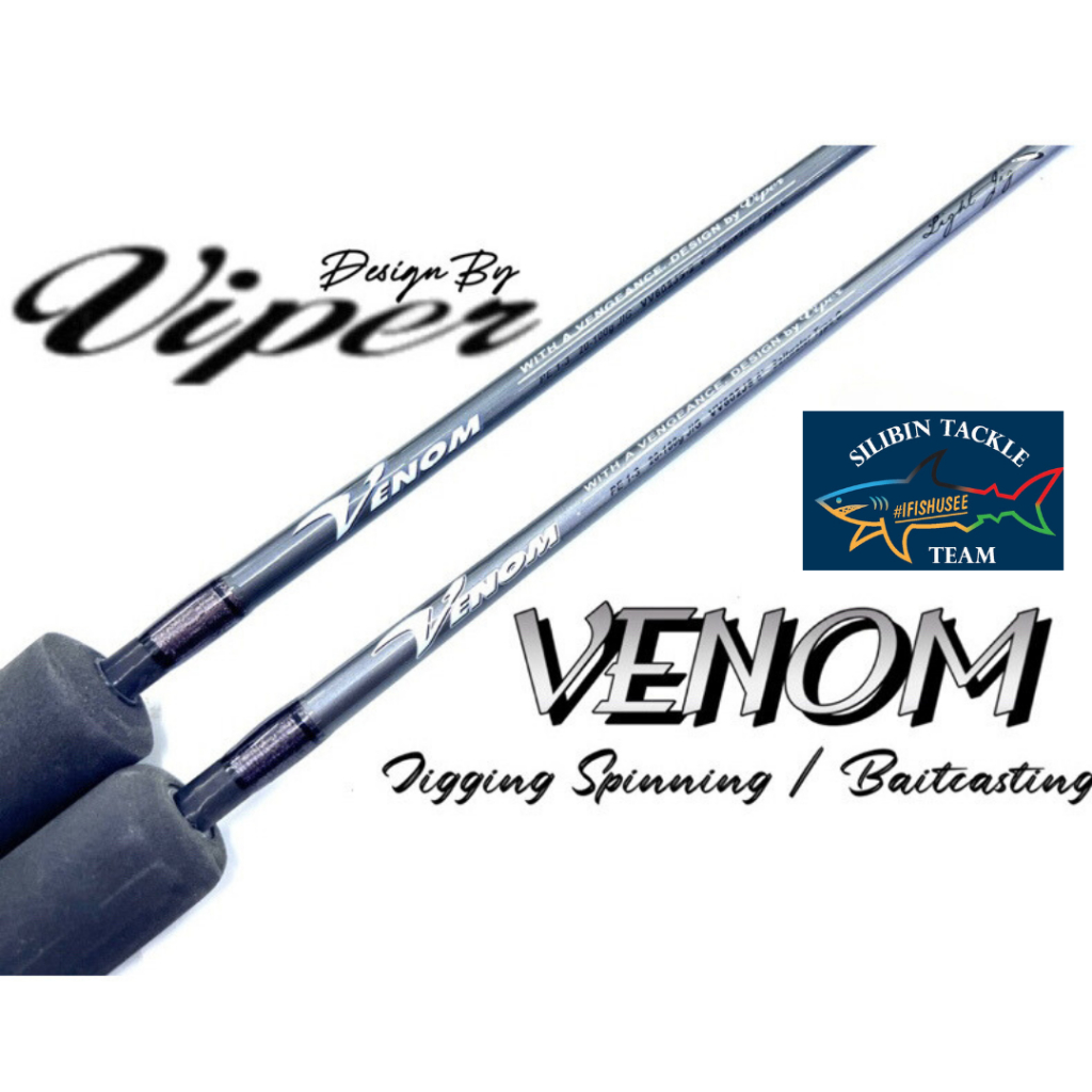 VIPER VENOM JIGGING ROD SPINNING ROD BC ROD BAITCASTING ROD FISHING ROD ...