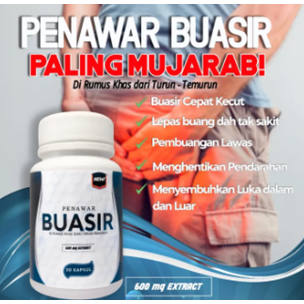 Wasir Herbal Ubat Buasir Terbaik 30 Capsule Ready Stock | Shopee Malaysia
