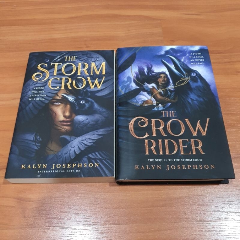 The Storm Crow + The Crow Rider by Kalyn Josephson [PRELOVED] | Shopee ...