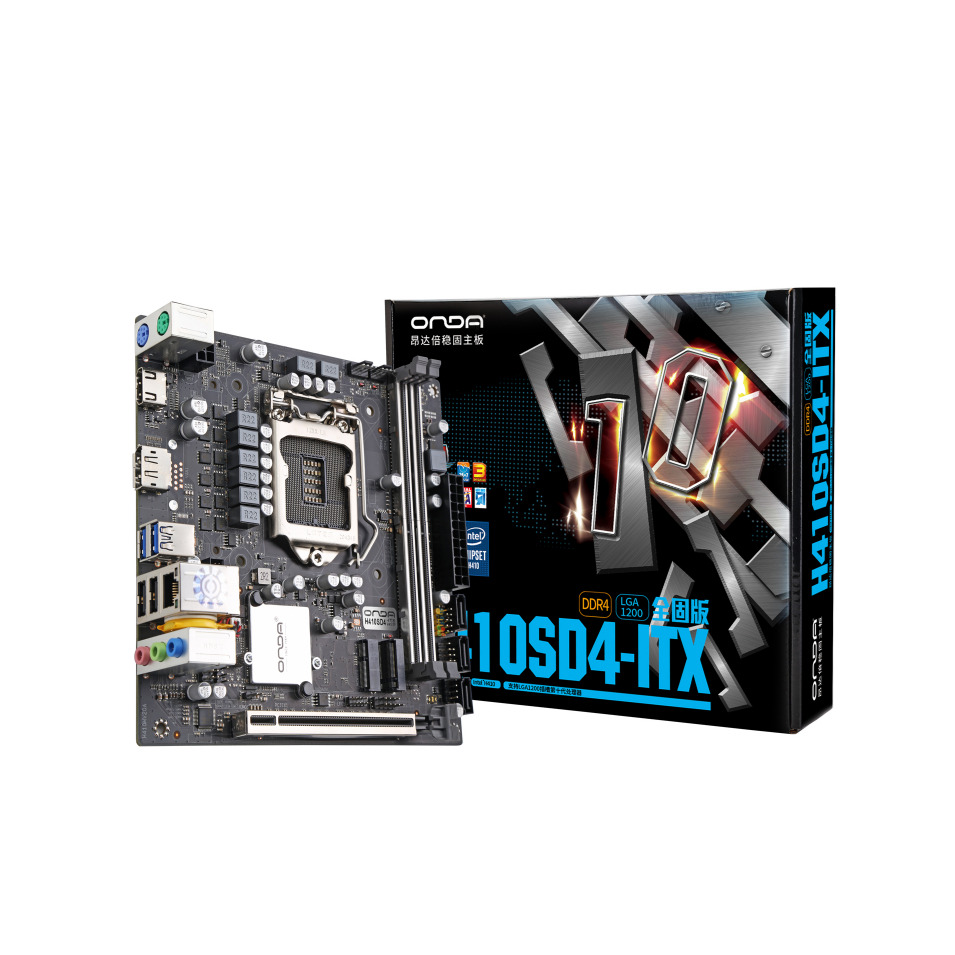 Onda H410SD4ITX 10GEN LGA1200 desktop computer mini motherboard LGA1200 ...