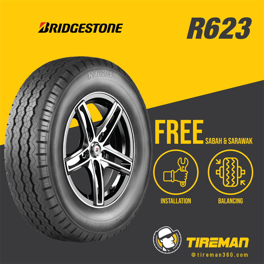 Bridgestone R623 195R15C Inch Tayar Tire (FREE INSTALLATION/Delivery ...