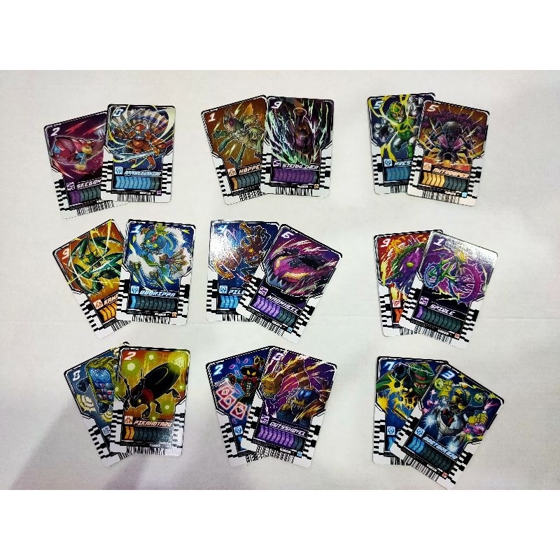 DX Kamen Rider Gotchard Ride Chemy Chemie Card Set - Ready Stock ...