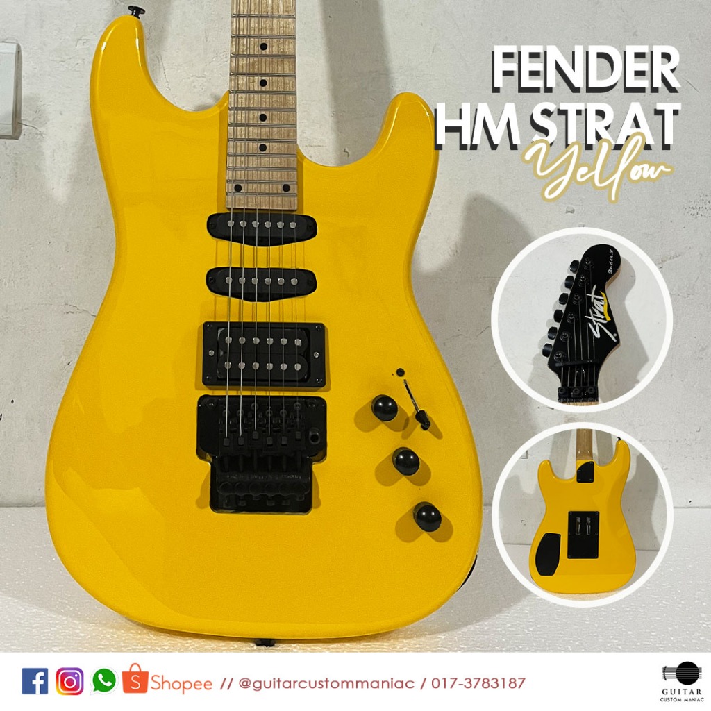 Pre Order Electric Guitar Custom Made - Fender Limited Edition HM ...