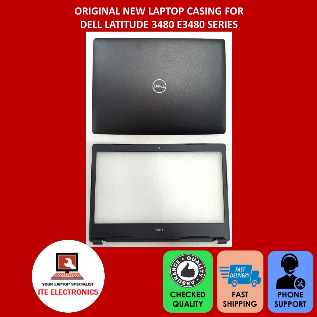 ORIGINAL NEW DELL LATITUDE 3480 E3480 SERIES LCD FRONT CASING A CASE | Shopee Malaysia