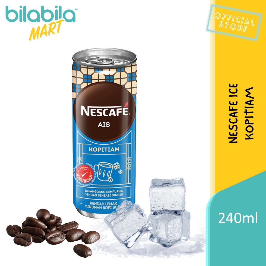 NESCAFE ICE Kopitiam Series Coffee Drink Minuman Kopi Ais 240ml ...