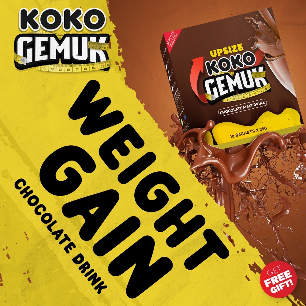 FAST SHIPPING Koko Gemuk BODY UP Vitamin super gemuk vitamin gemuk ubat ...