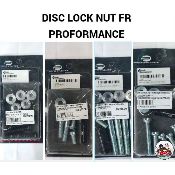 Disc Lock Nut PR Proformance | Shopee Malaysia
