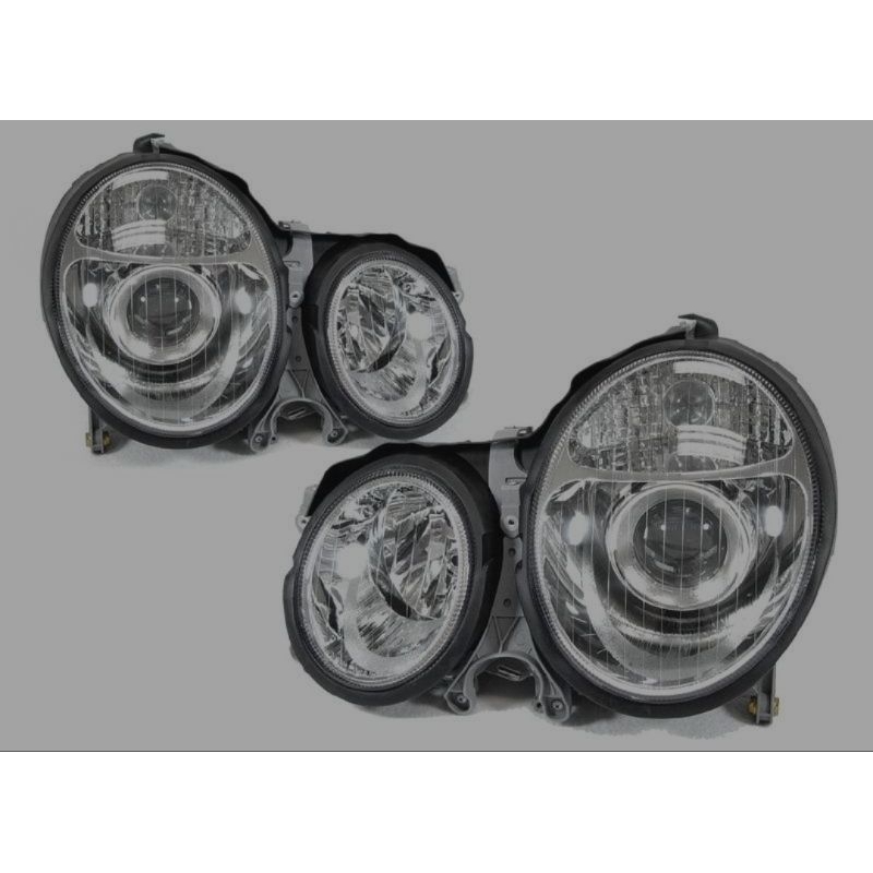 MERCEDES-BENZ W210 E CLASS HEAD LAMP DEPO ( RH & LH ) | Shopee Malaysia