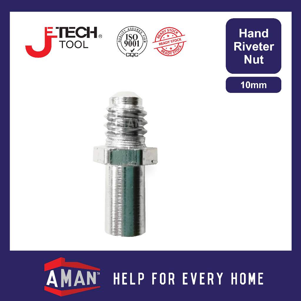 JETECH Hand Riveter Nozzle Pop Rivet Riveting Manual Fastener Tool ...