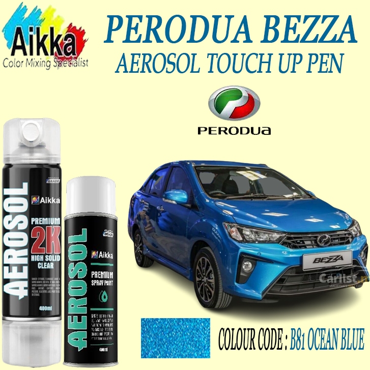 PERODUA BEZZA Original Stock Colour- Aerosol Spray Tin / Cat Kereta ...