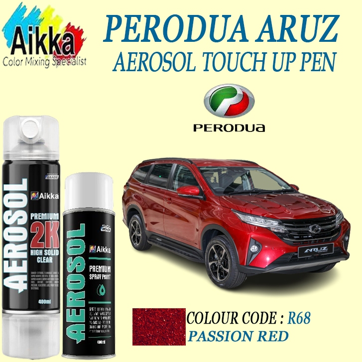 PERODUA ARUZ Original Stock Colour- Aerosol Spray Tin / Cat Kereta ...