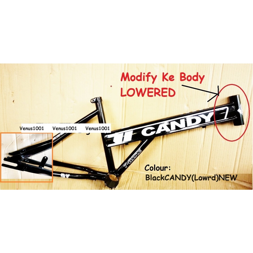 [ READY STOCK ] BODY PETAK CANDY BASIKAL 20" untuk basikal size 20 ...