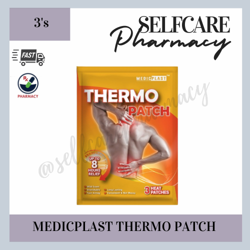 MEDIPLAST HEAT THERAPY PATCH (1 PCS)/MEDICPLAST THERMO PATCH (3PCS ...