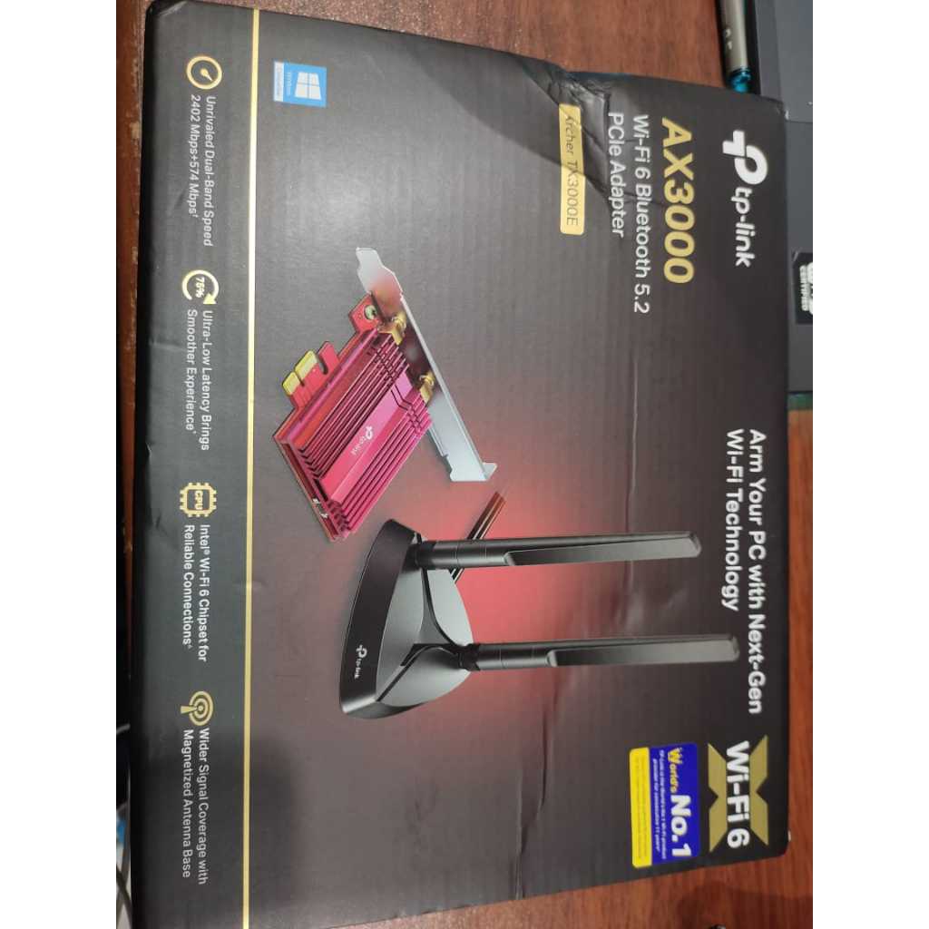 TP-Link Archer TX3000E AX3000 WiFi 6 Bluetooth 5.2 PCIe Wireless ...