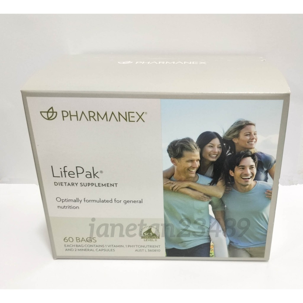 Nuskin Nu skin Lifepak life pak 60 packets (READY STOCK) (Exp Date:03/ ...