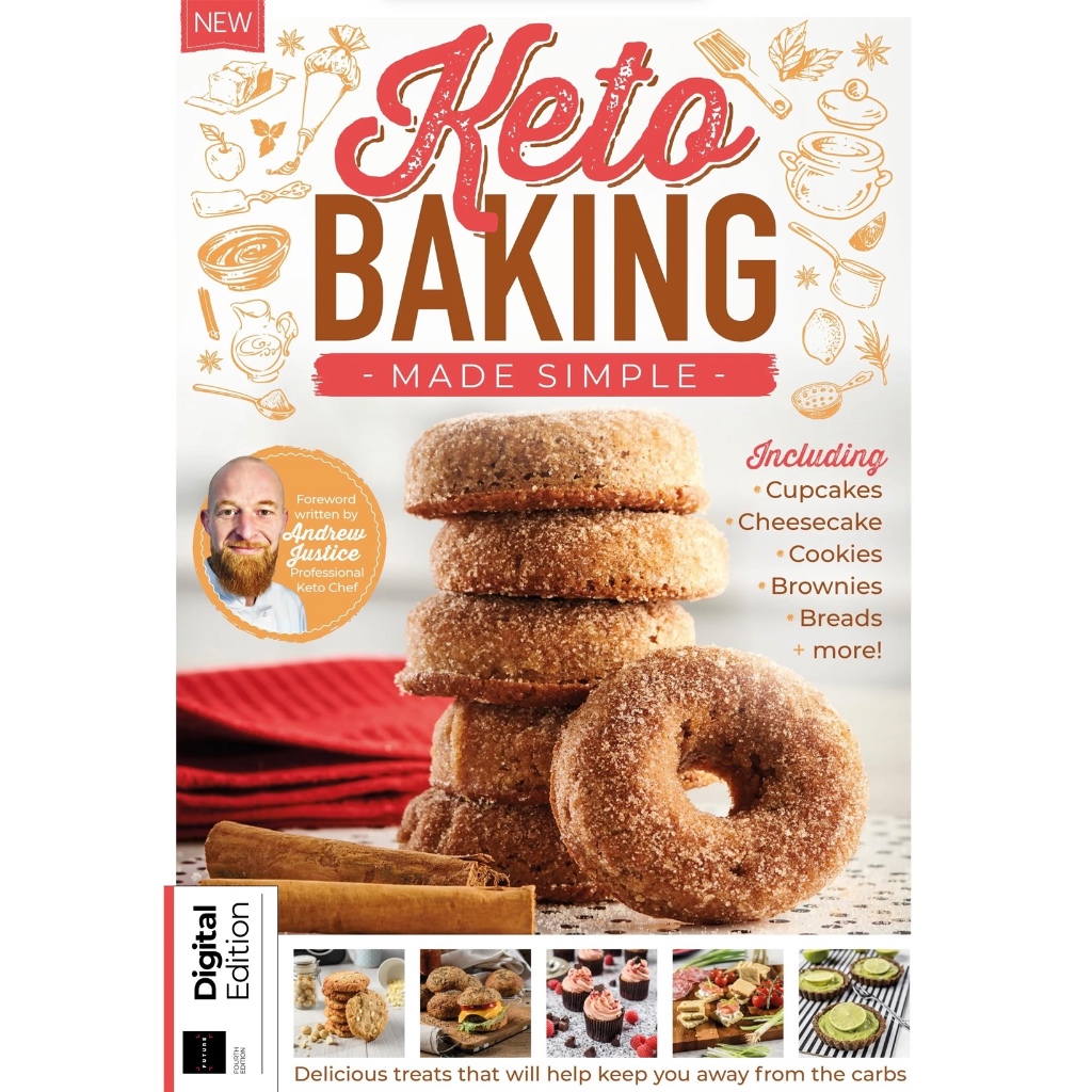 (e-Magazine) Keto Diet Baking Made Simple - 4th Edition | Shopee Malaysia