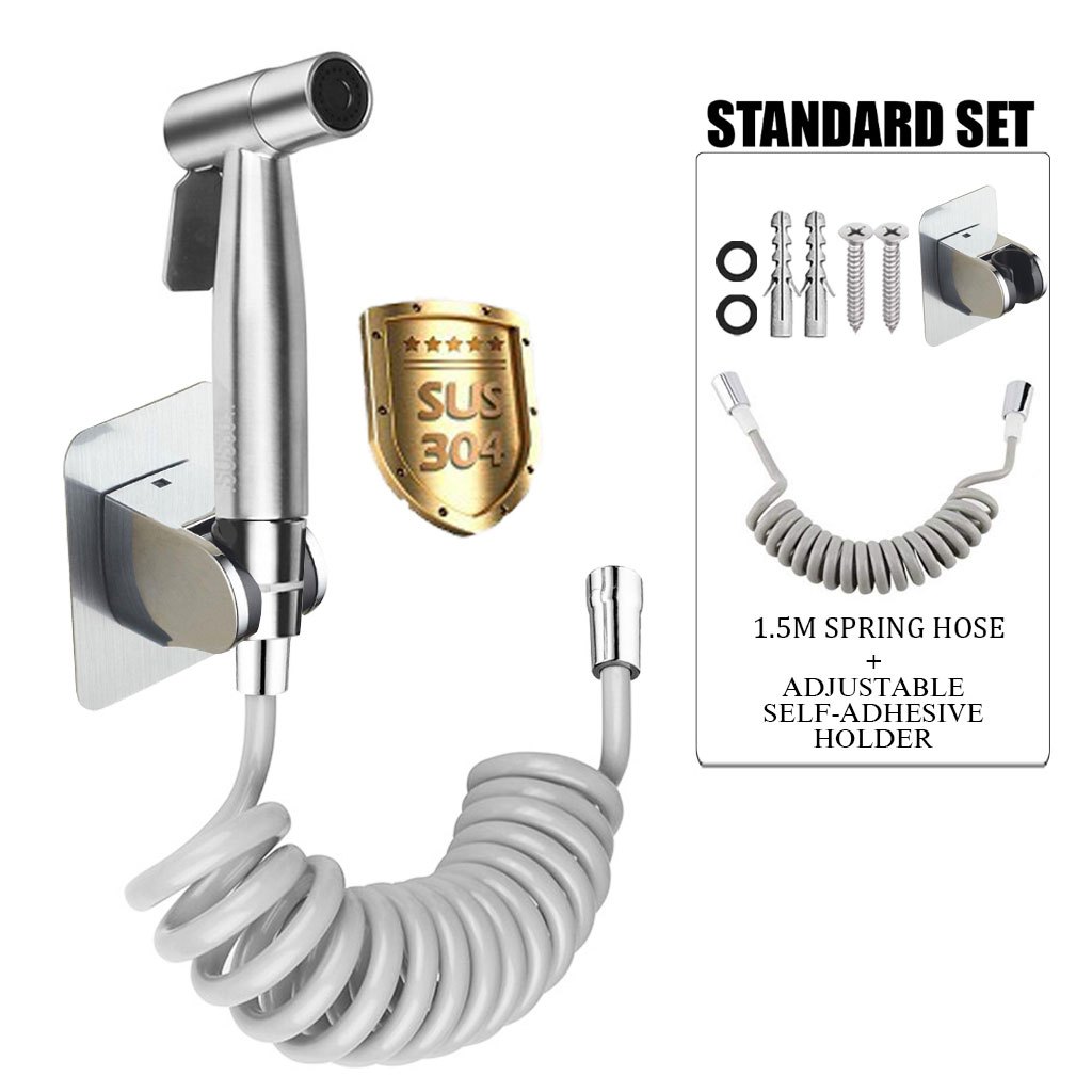SUS304 STAINLESS STEEL HAND BIDET FOR TOILET BATHROOM MODERN HAND SPRAY ...