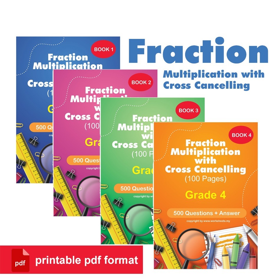 Igcse Math Worksheets Fraction Multiplication With Cross Cancelling 2000 Q A Igcse Maths Pdf