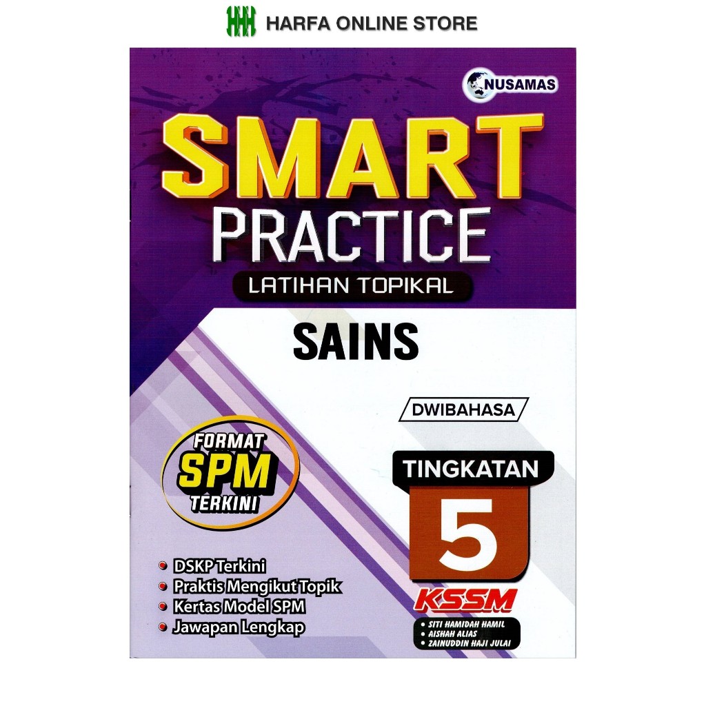Buku Latihan Smart Practice Latihan Topikal Sains Dwibahasa Format