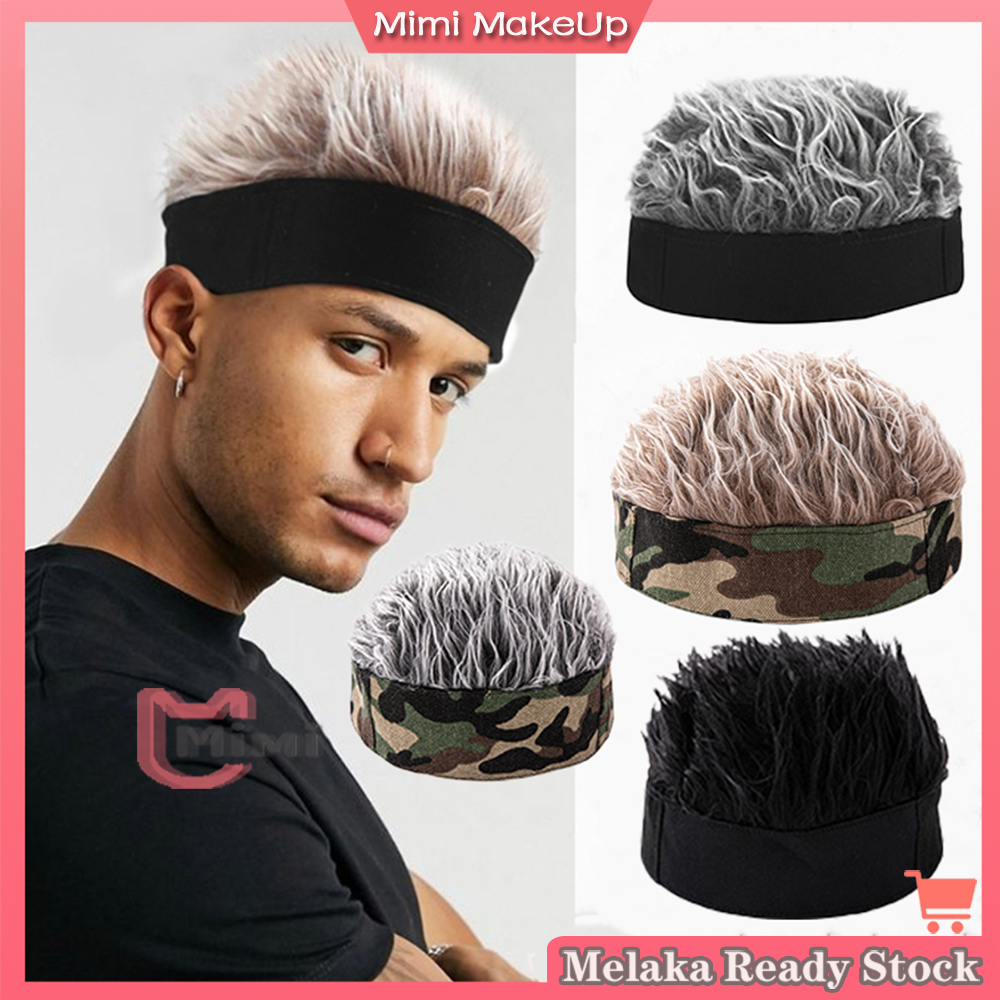 Wig Cap Mens Fashion Hip Hop Caps Cartoon Cosplay Naruto Hair Hat Props ...