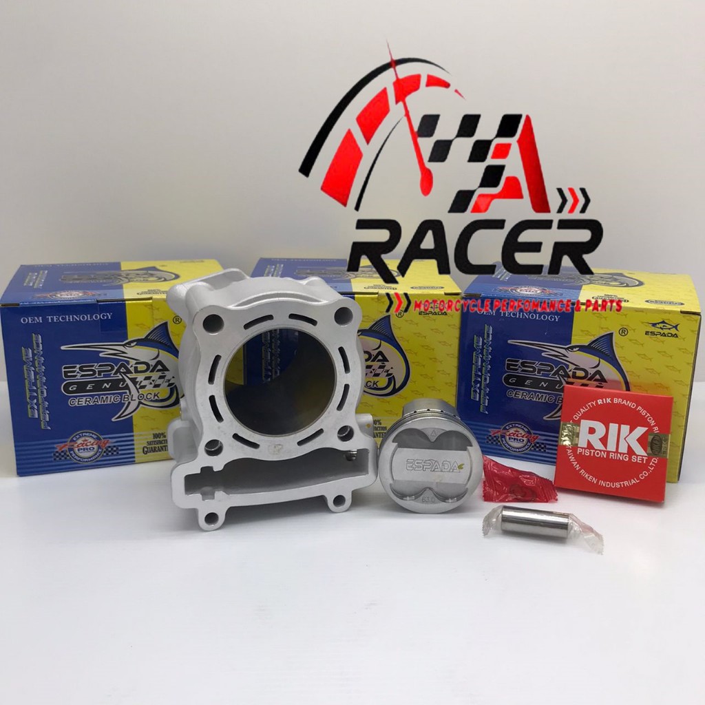 ESPADA RACING Ceramic Block LC135/Y15ZR/FZ150 57MM,60MM,62MM,63MM,65MM-100% Espada Original ...